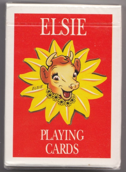The Allee Willis Museum of Kitsch » Elsie the Cow Playing Cards
