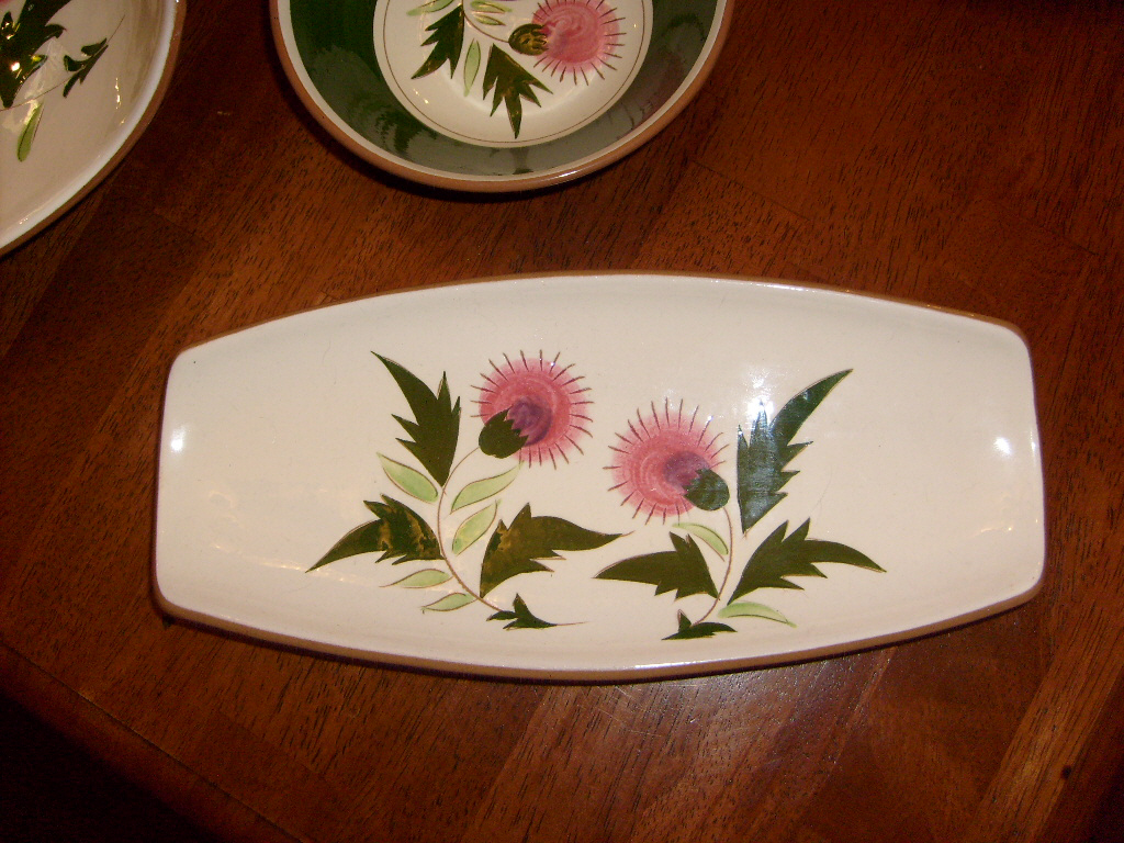 The Allee Willis Museum of Kitsch » Stangl Thistle Dinnerware