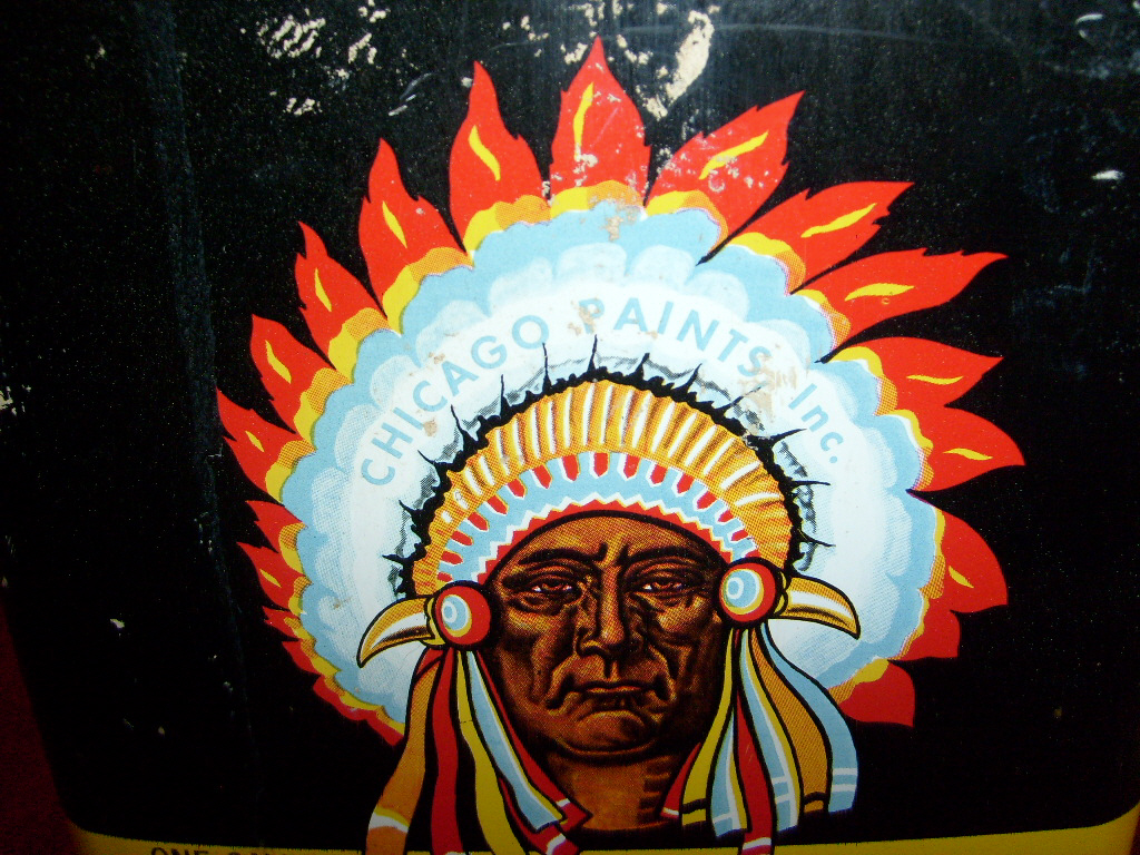 The Allee Willis Museum of Kitsch » Chief Paint Thinner Can