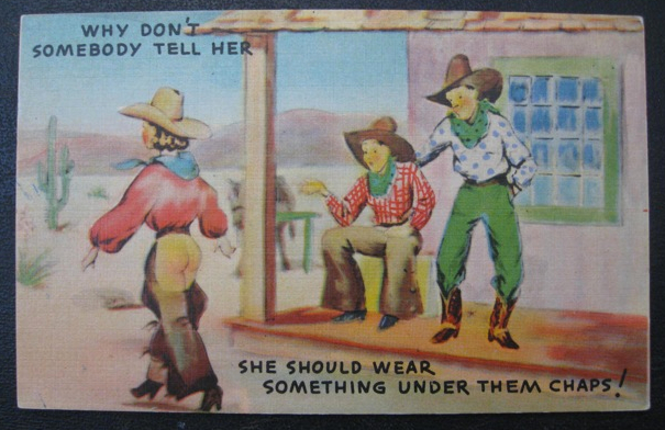The Allee Willis Museum of Kitsch » Risque Vintage Postcards