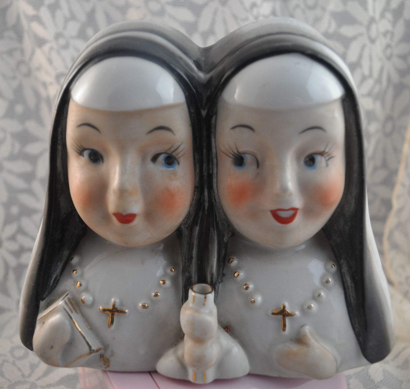 The Allee Willis Museum of Kitsch » Cheeky Nuns Planter