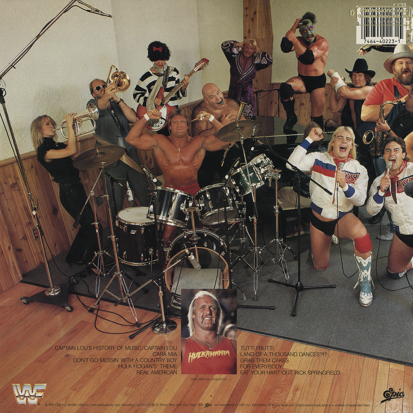 The Allee Willis Museum of Kitsch » The Wrestling Album!